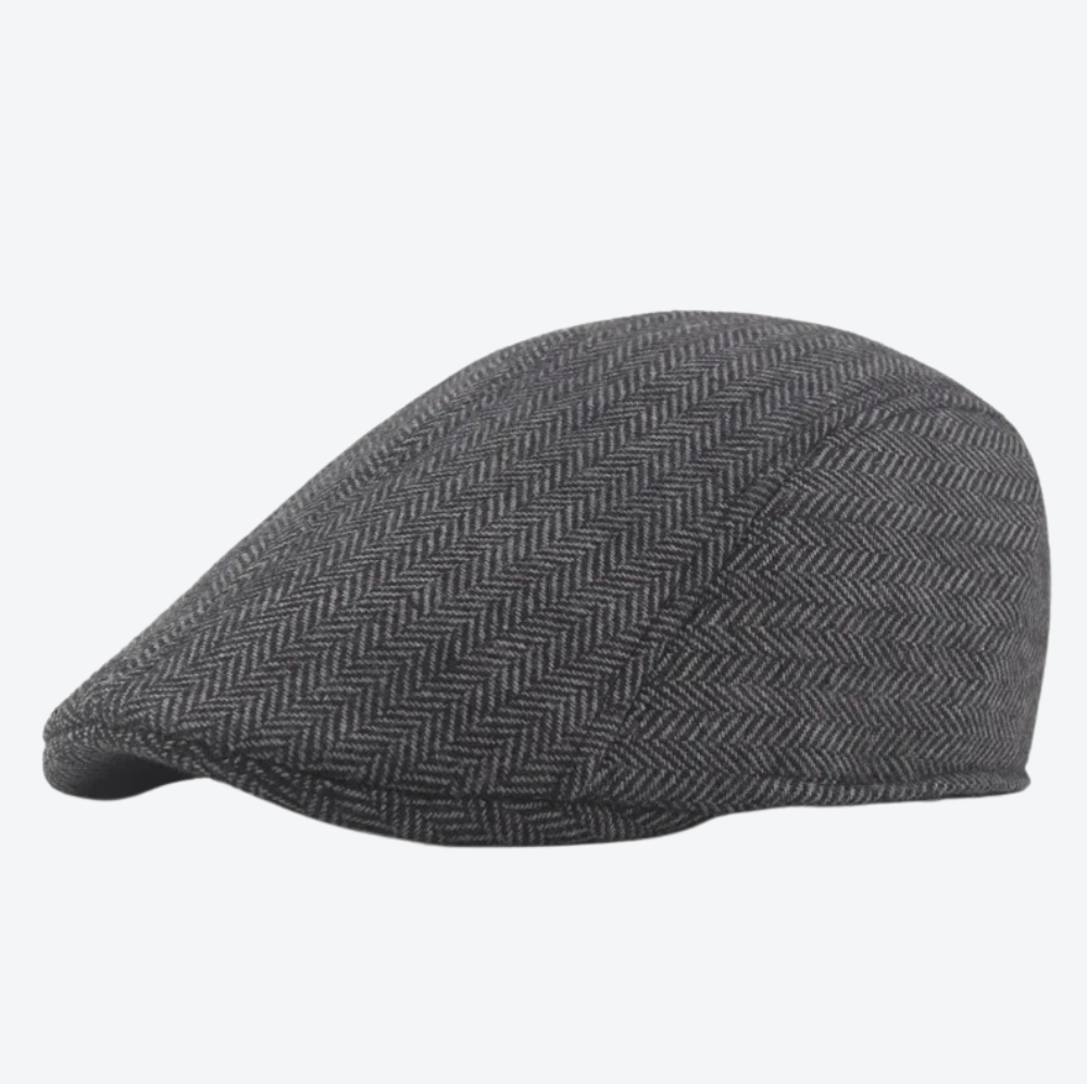 Classic Dark Gray Men's Beret